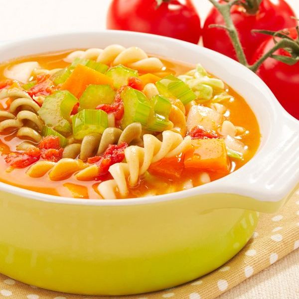 Fusilli in Soup with Tomato and Vegetable - Hung Fook Tong 鴻福堂網站